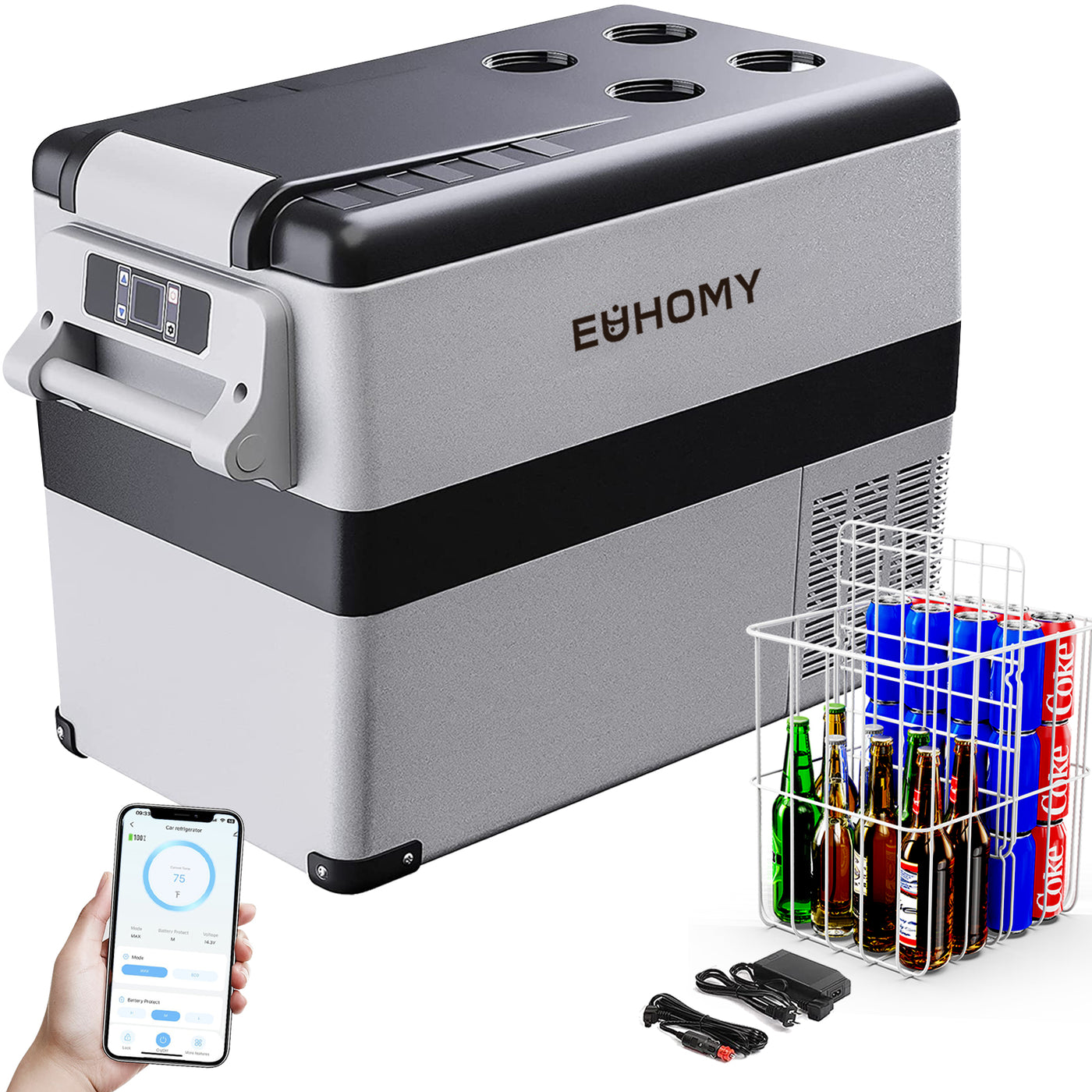 Euhomy Rover H1 Portable Car Refrigerator