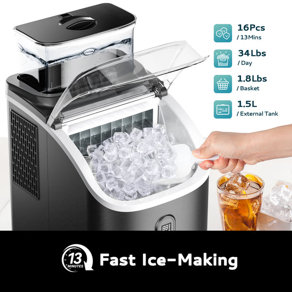 Cube Ice Maker | Portable Countertop Ice Cube Makers