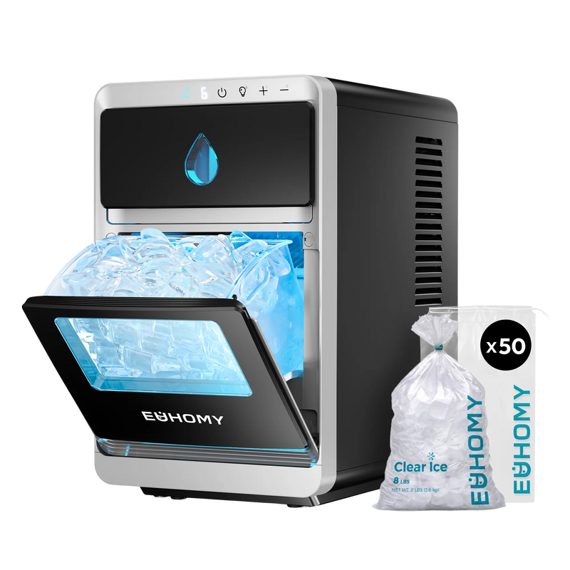 Crescent Ice Maker | Clear, Fast Portable Ice Makers